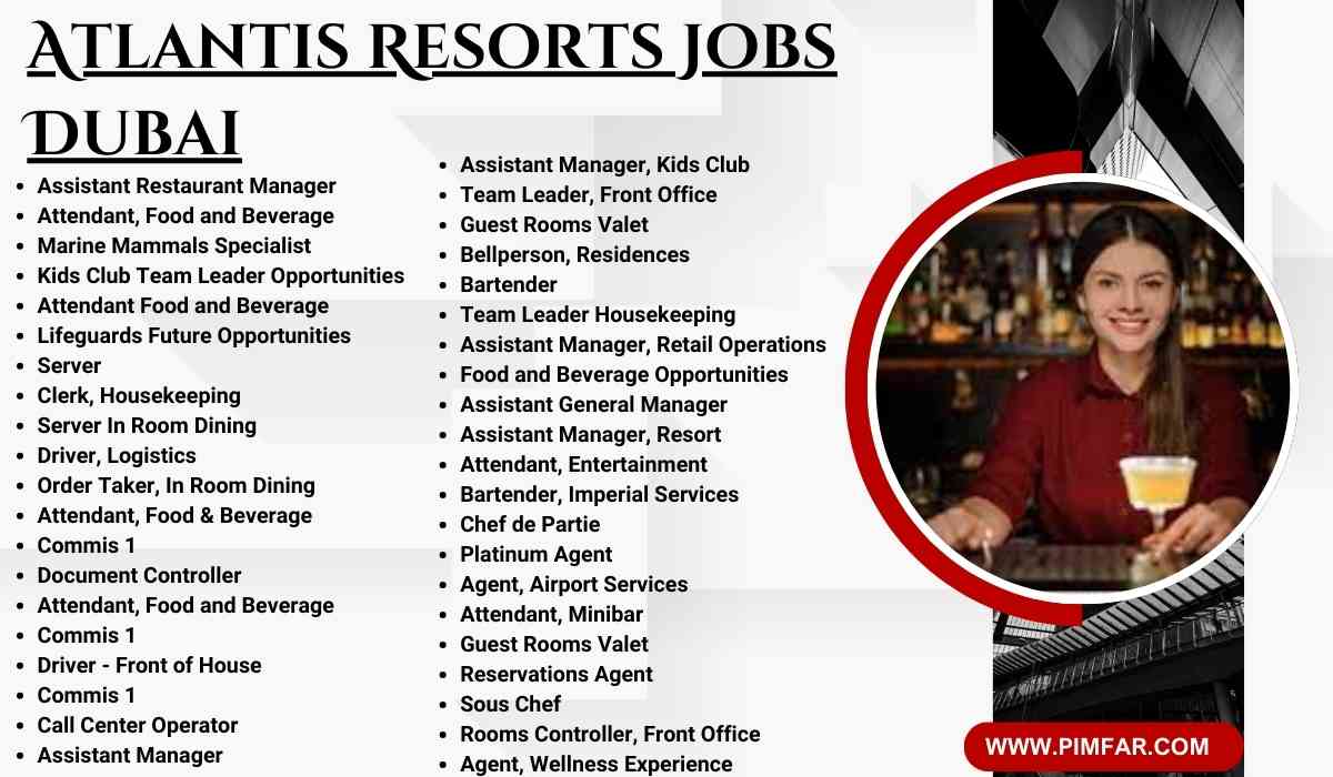 Atlantis Hotel & Resorts Jobs Dubai